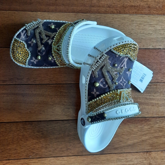 CROCS | Shoes | Bedazzled Crocs | Poshmark